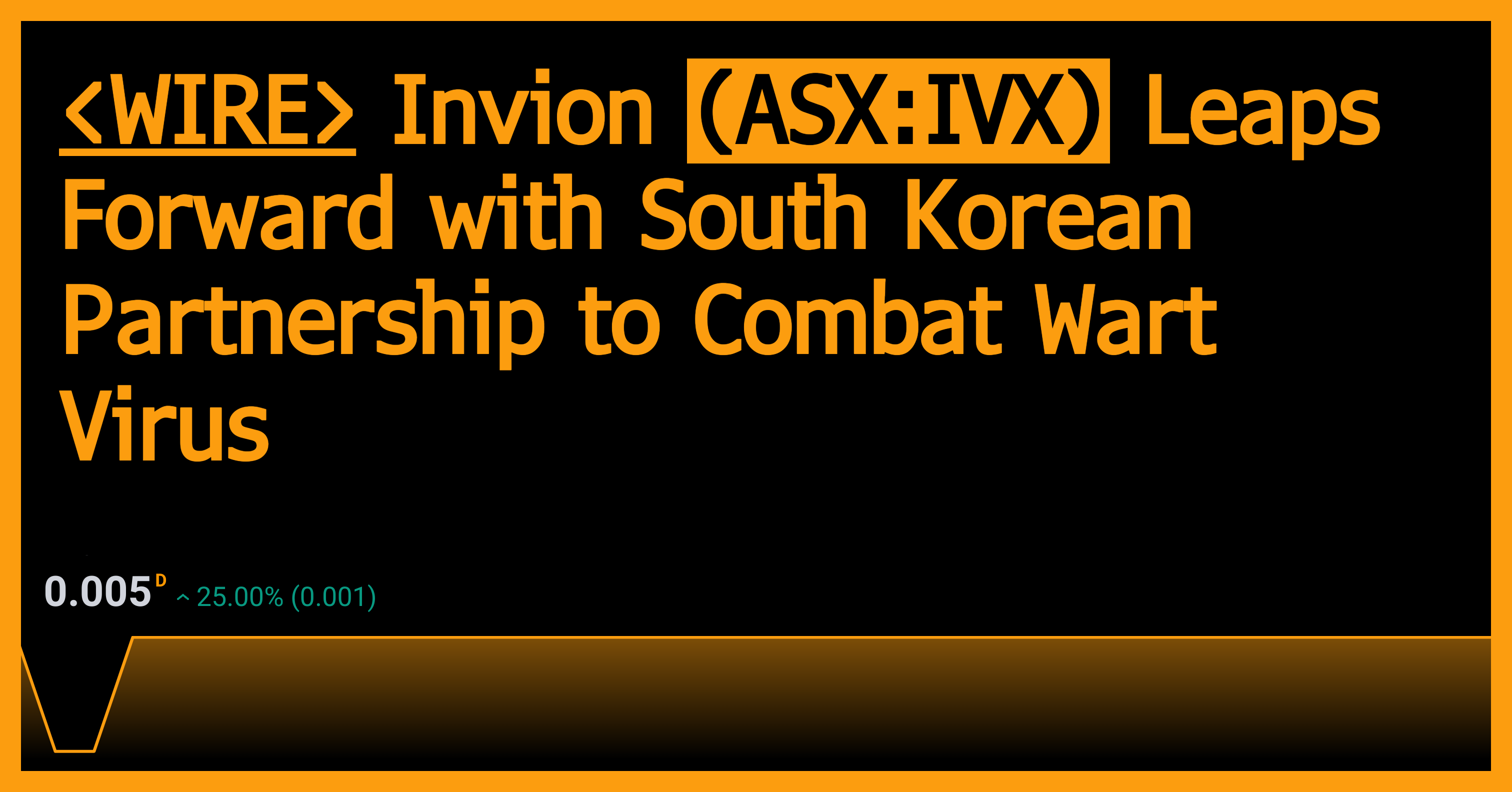 Invion (ASX:IVX) Leaps Forward with South Korean Partnership to Combat ...